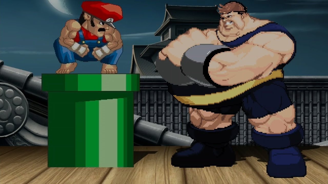 MARIO vs BLOB - Highest Level Incredible Epic Fight! - YouTube