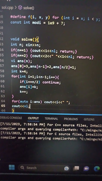 B. Permutations and Primes|| Codeforces Round 884 || Div 1 Div 2 - YouTube
