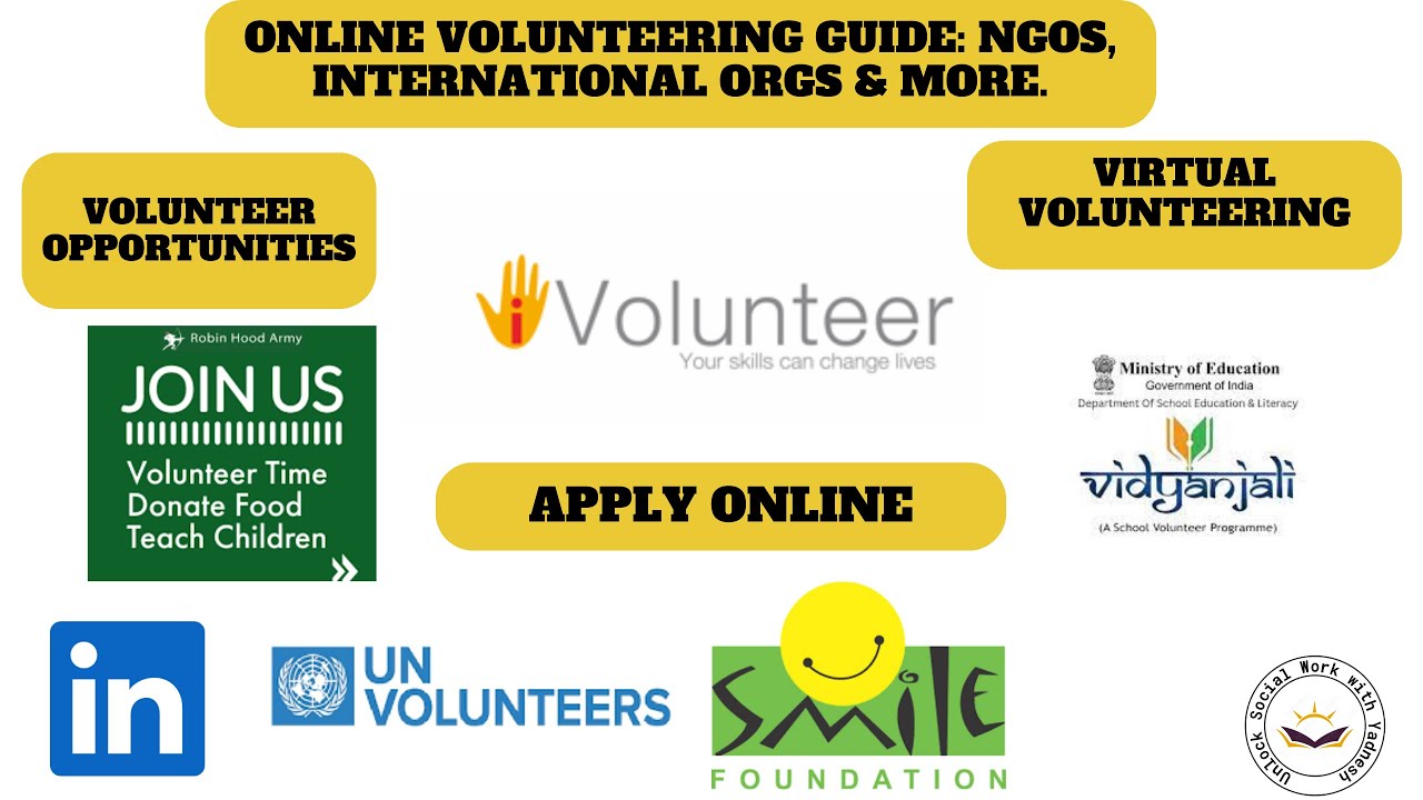 How to apply online for Volunteering with NGOs, and more! 🌍🤝#volunteer ...