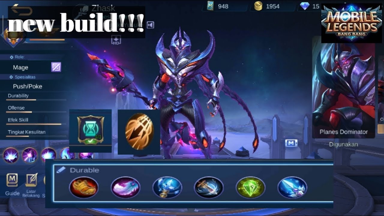 New build emblem+spell zhask 2020 yg bikin ketagihan!!!! - YouTube