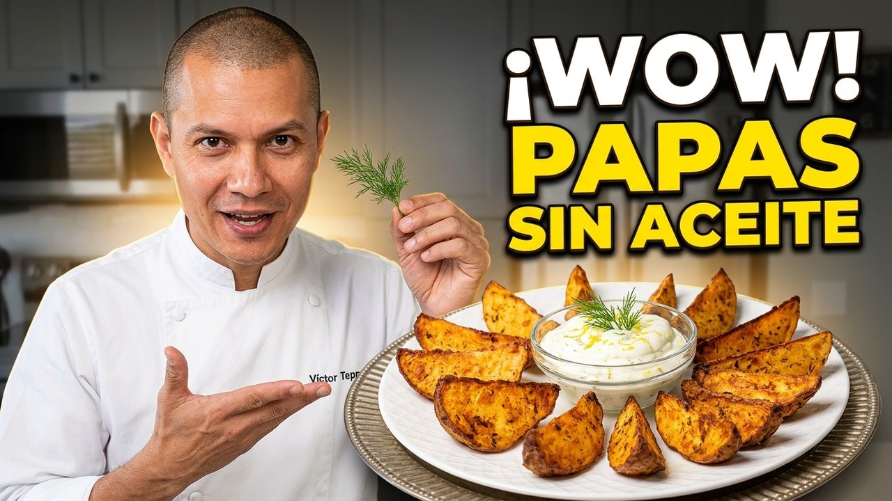 COMO HACER PAPAS WEDGES - FACIL y RAPIDO - YouTube