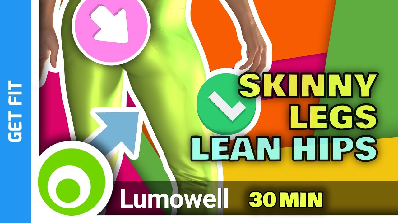 Exercises To Get Skinny Legs And Lean Hips - YouTube