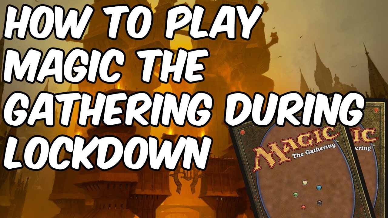 How to play Magic the gathering during lockdown - YouTube