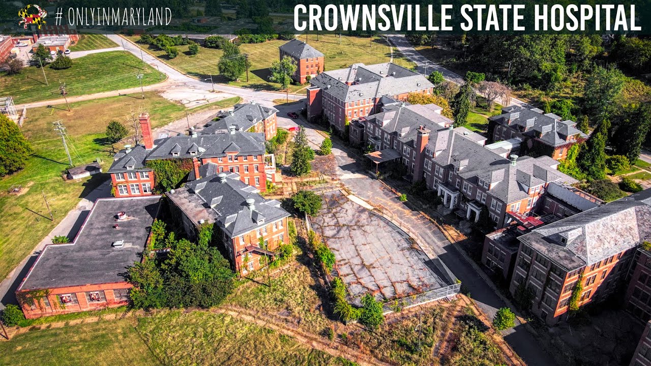 Above the Walls at Crownsville State Hospital | DJI FPV - YouTube