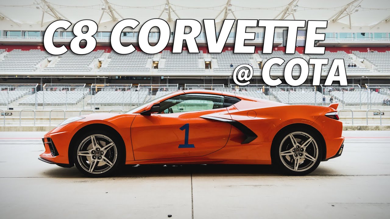 Factory Stock C8 Corvette @ Circuit of the Americas - YouTube
