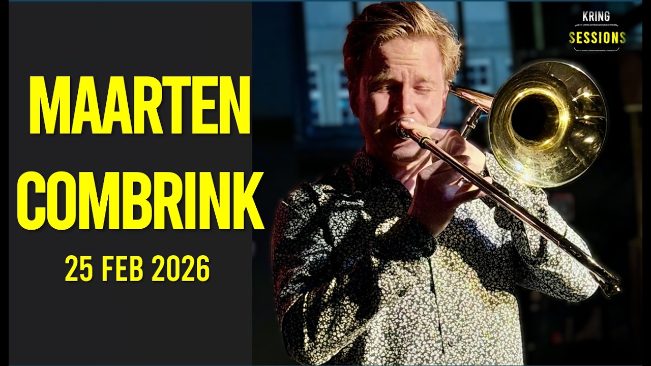 This Young Trombonist Takes On Ellington | Maarten Combrink Live in ...