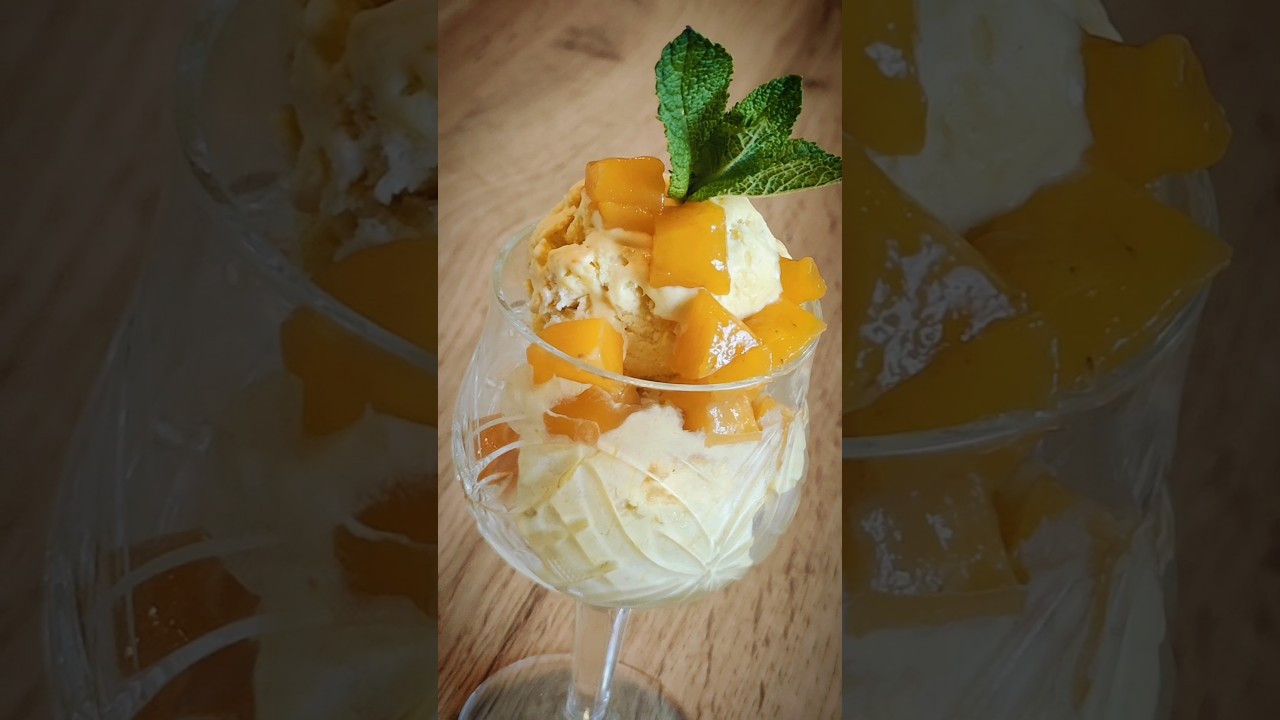 Mango frozen dessert - YouTube