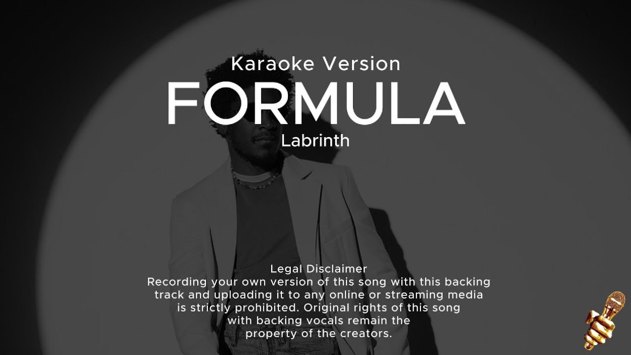 Labrinth – Formula (Karaoke Version) - YouTube