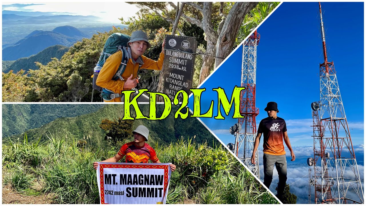 KD2LM - MT. Kitanglad / MT. Dulang Dulang / MT. Maagnaw ⛰️the highest ...