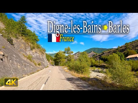 Southern France 🇫🇷 Driving from Digne-les-Bains to Barles, with a unintended detour
