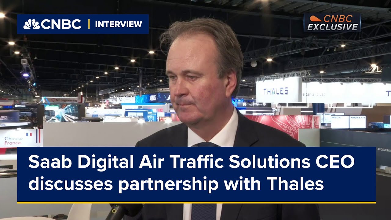 Saab Digital Air Traffic Solutions CEO discusses partnership with ...