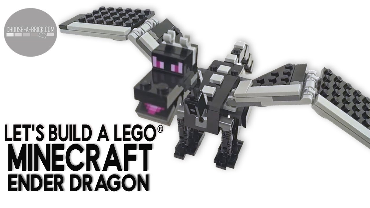 How To BUILD A LEGO MINECRAFT Ender Dragon - Brick Built - YouTube