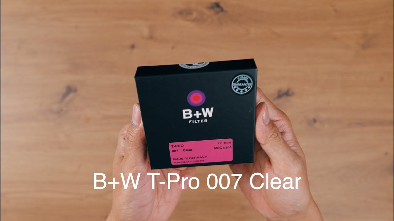 Unboxing B+W T-Pro 007 Clear Protection Filter MRC | ฟิลเตอร์ใสระดับโปร ...