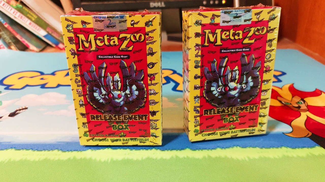 metazoo cryptid nation 2nd edition release event box opening - YouTube