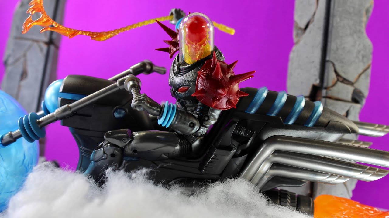 MARVEL LEGENDS COSMIC GHOST RIDER ULTIMATE RIDERS SERIES ACTION FIGURE ...