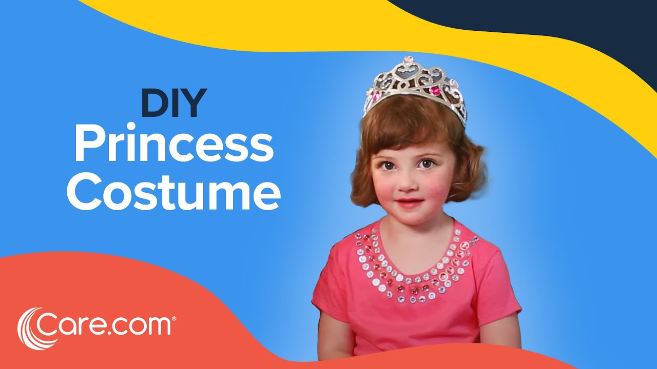 How to Make a Princess Costume - Easy DIY Halloween | Care.com - YouTube