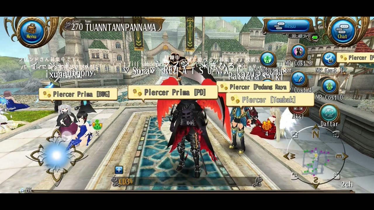 Piercer tombak Kota Sofya internasional, toram online - YouTube