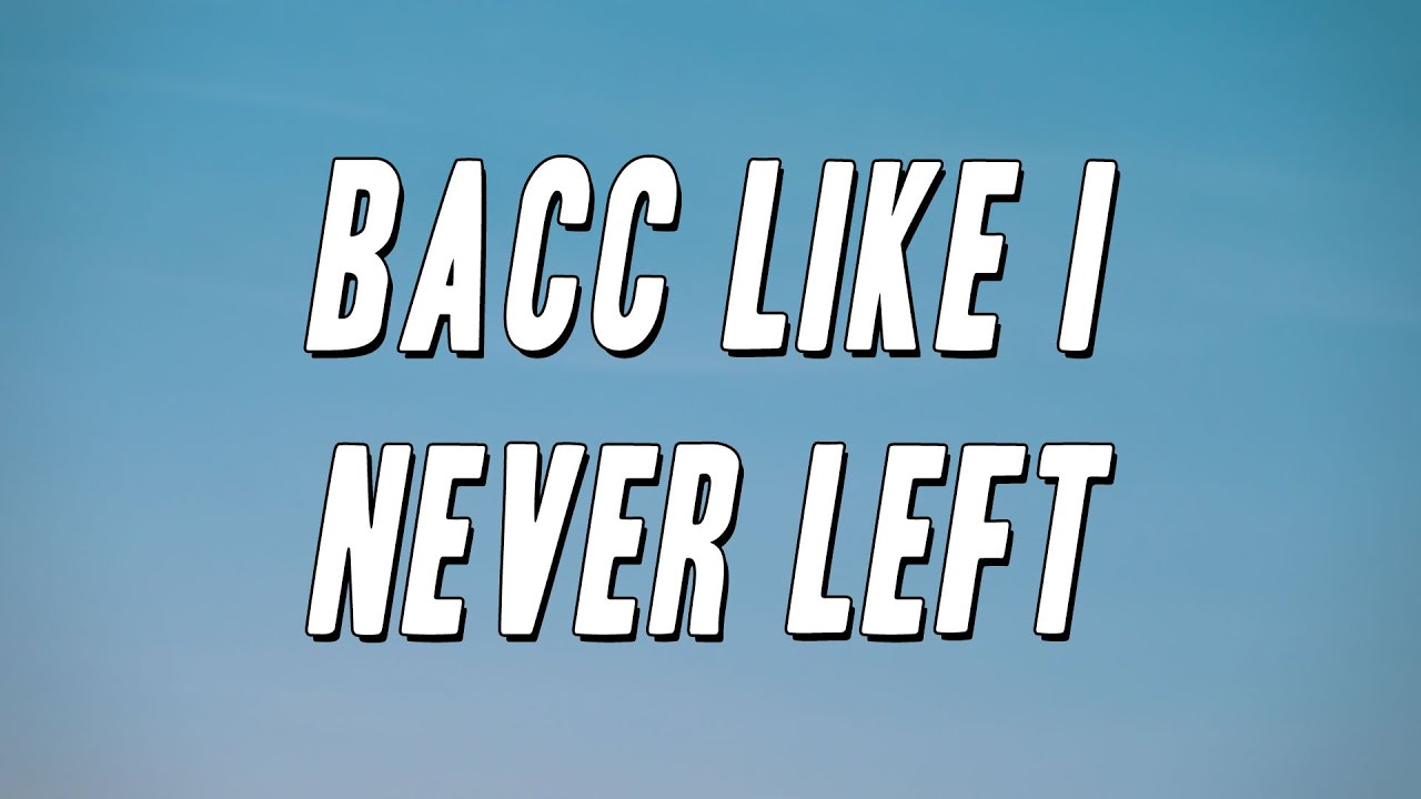 03 Greedo - Bacc Like I Never Left (Lyrics) - YouTube