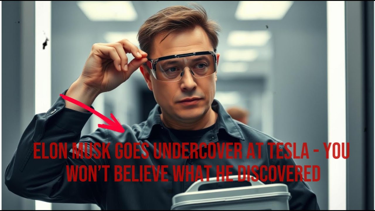 Elon Musk Goes Undercover at Tesla You Won’t Believe What He Discovered ...
