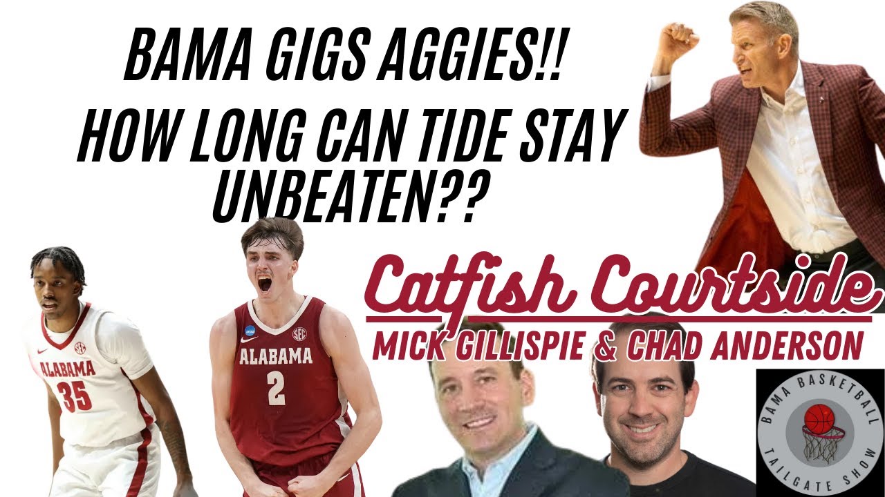 Tide Dunks Top 10 A&M | Alabama Basketball Podcast - YouTube