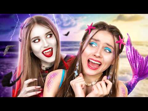 Vampir vs. Meerjungfrau in der Magischen Schule! Magische Mädchen kämpfen um Popularität