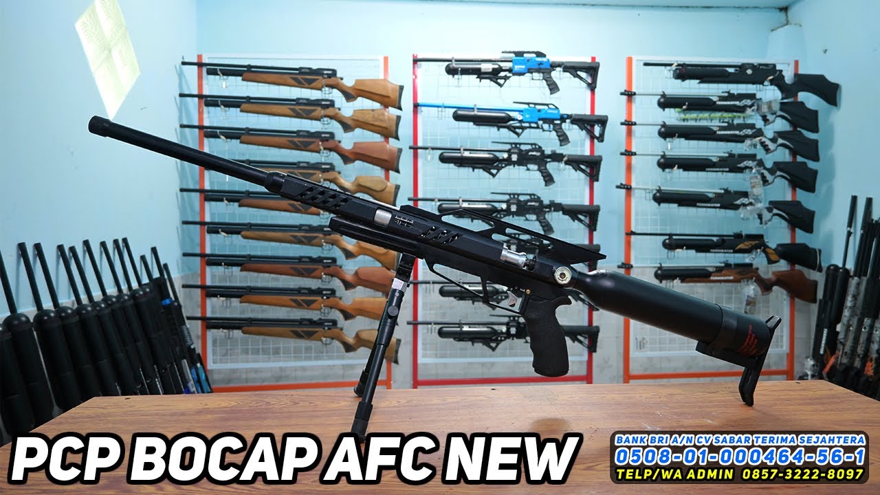 Info spek dan harga senapan angin PCP BOCAP AFC di bulan mei 2022 - YouTube