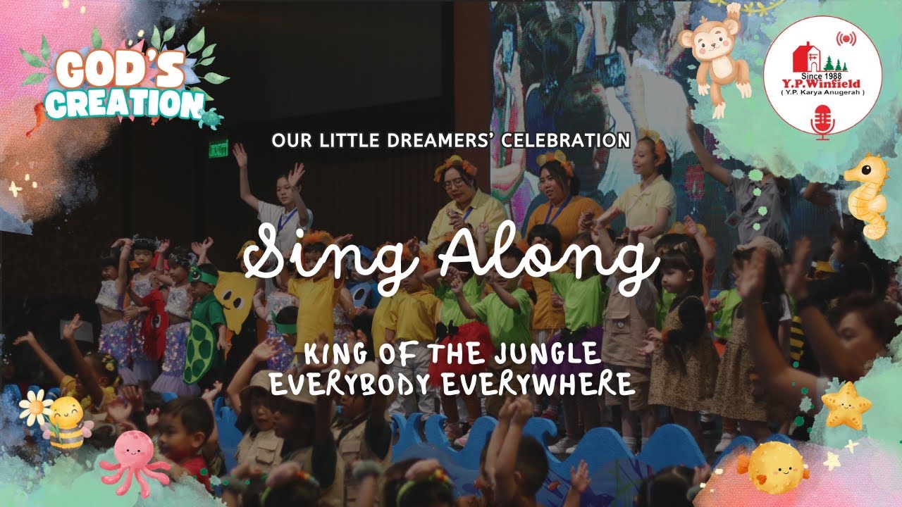 SING ALONG: KING OF THE JUNGLE & EVERYBODY EVERYWHERE | PRESCHOOL GOD'S ...