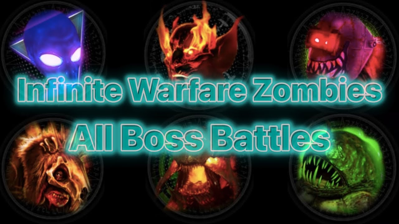 Infinite Warfare Zombies: All Boss Battles in 2023 - YouTube