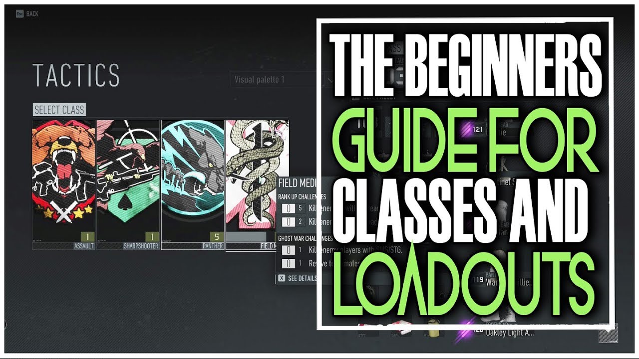 BEGINNERS GUIDE TO CLASSES & LOADOUTS IN GHOST RECON BREAKPOINT ...