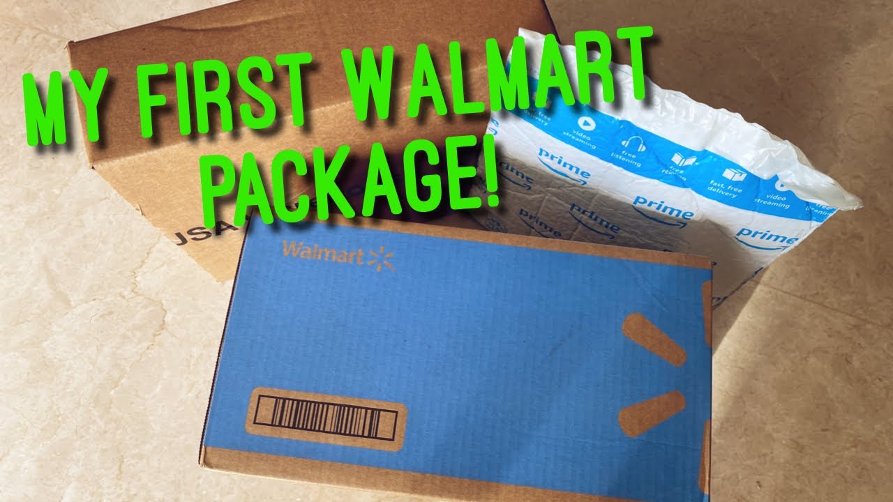My First Package from WALMART! | Mega Mail Day (January 2022) - YouTube