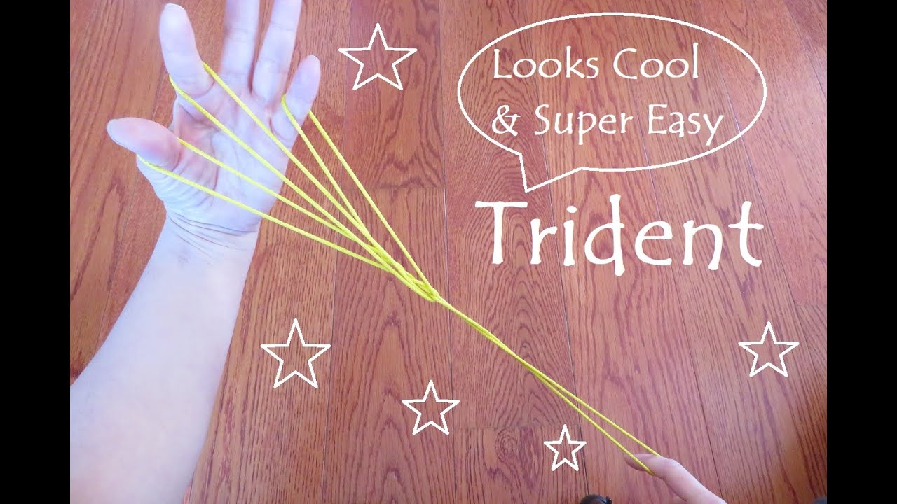 ((Level: Easy)) Trident *Cat's Cradle/Ayatori* - YouTube