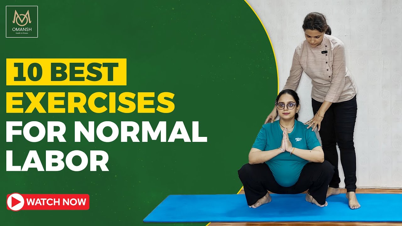 10 Best Pregnancy Exercises to Prepare for Normal Labor - YouTube