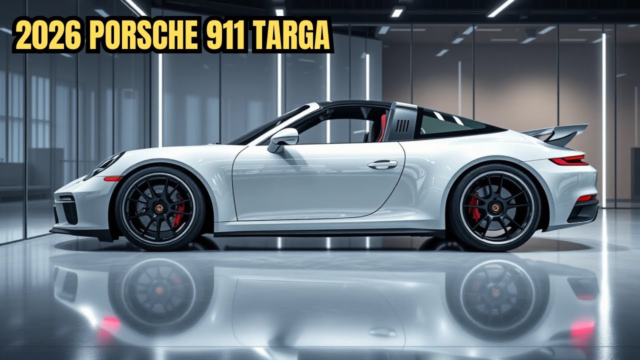 2026 Porsche 911 Targa - Redefines Open-Air Luxury - YouTube