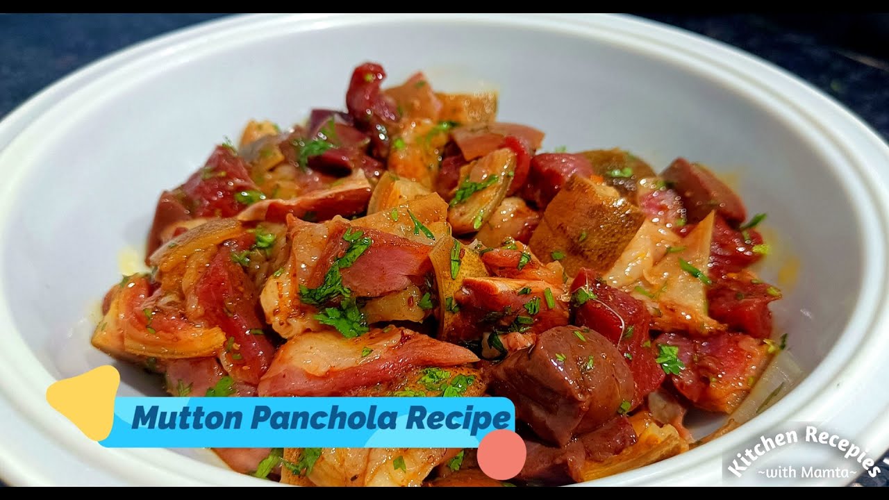 पंचोला रेसिपी | Uttarakhand special Panchola Recipe | Mutton Panchola ...