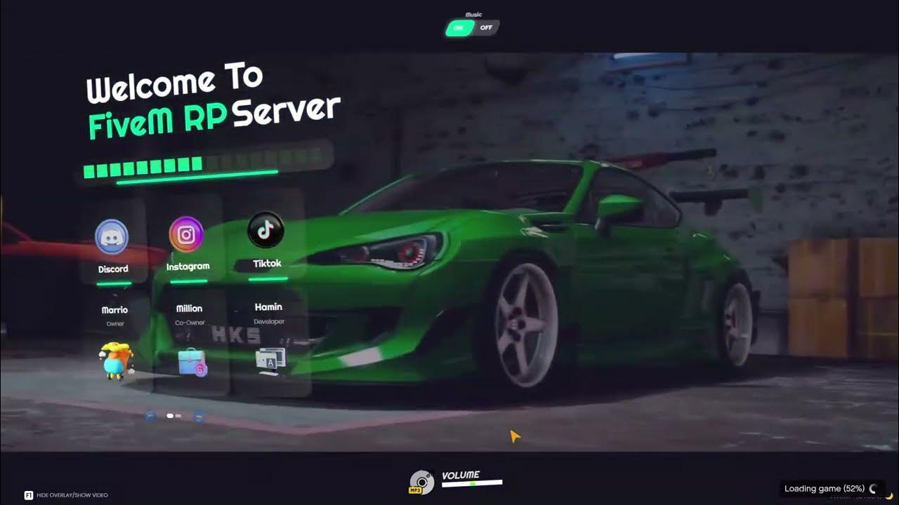 Fivem Loading Screen [Modern] - YouTube