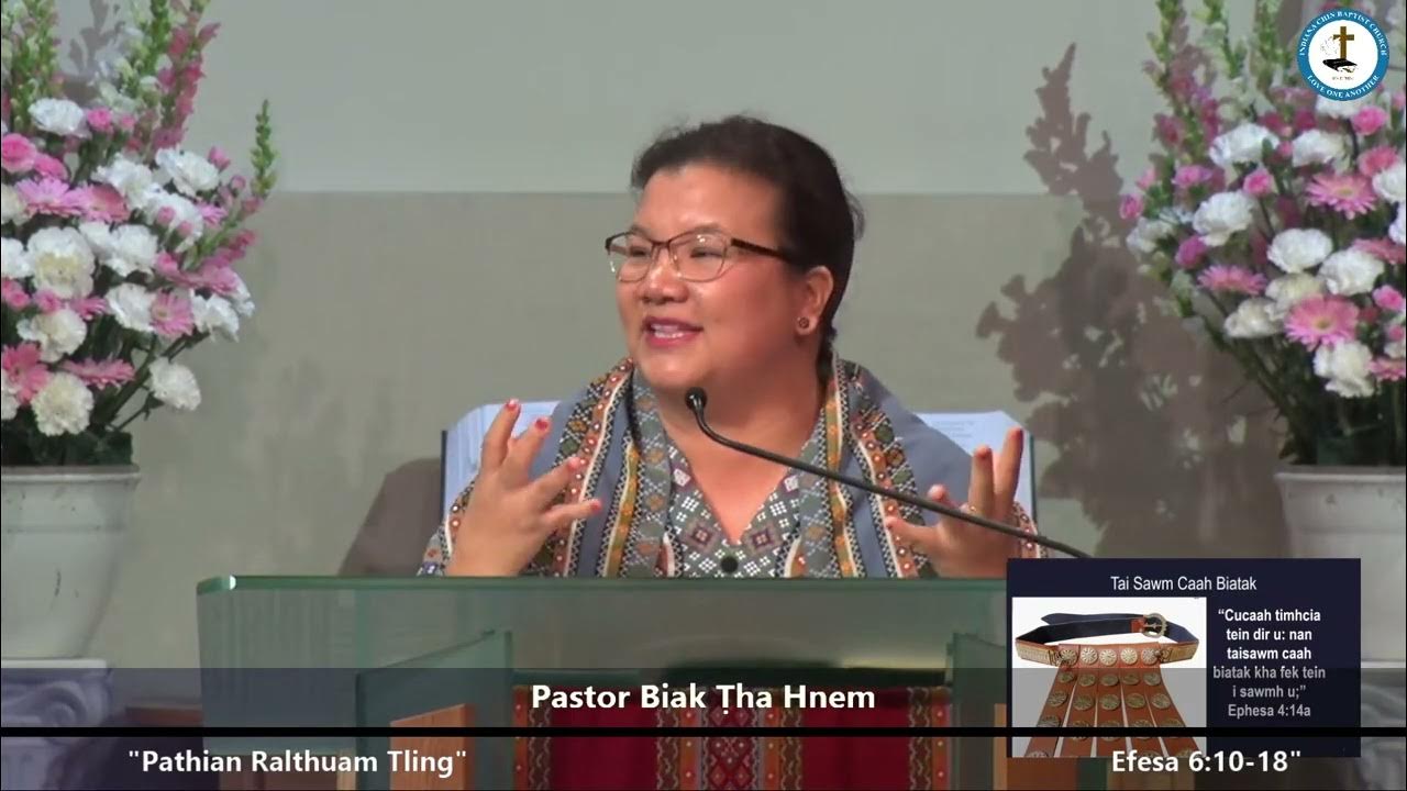 Sermon: Pastor Biak Ṭha Hnem "Pathian Ralthuam Tling" - YouTube