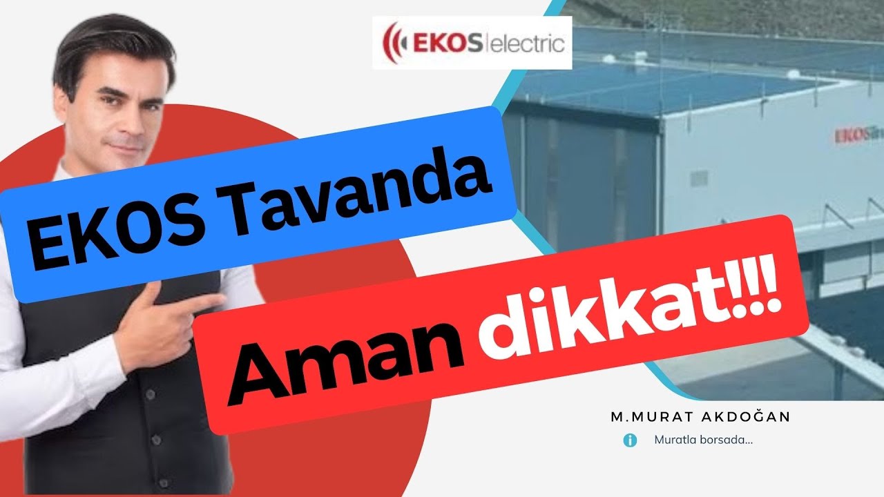EKOS Teknoloji iki Milyarlık iş anlaşması yaptı. Dikkat! #ekos #bist # ...