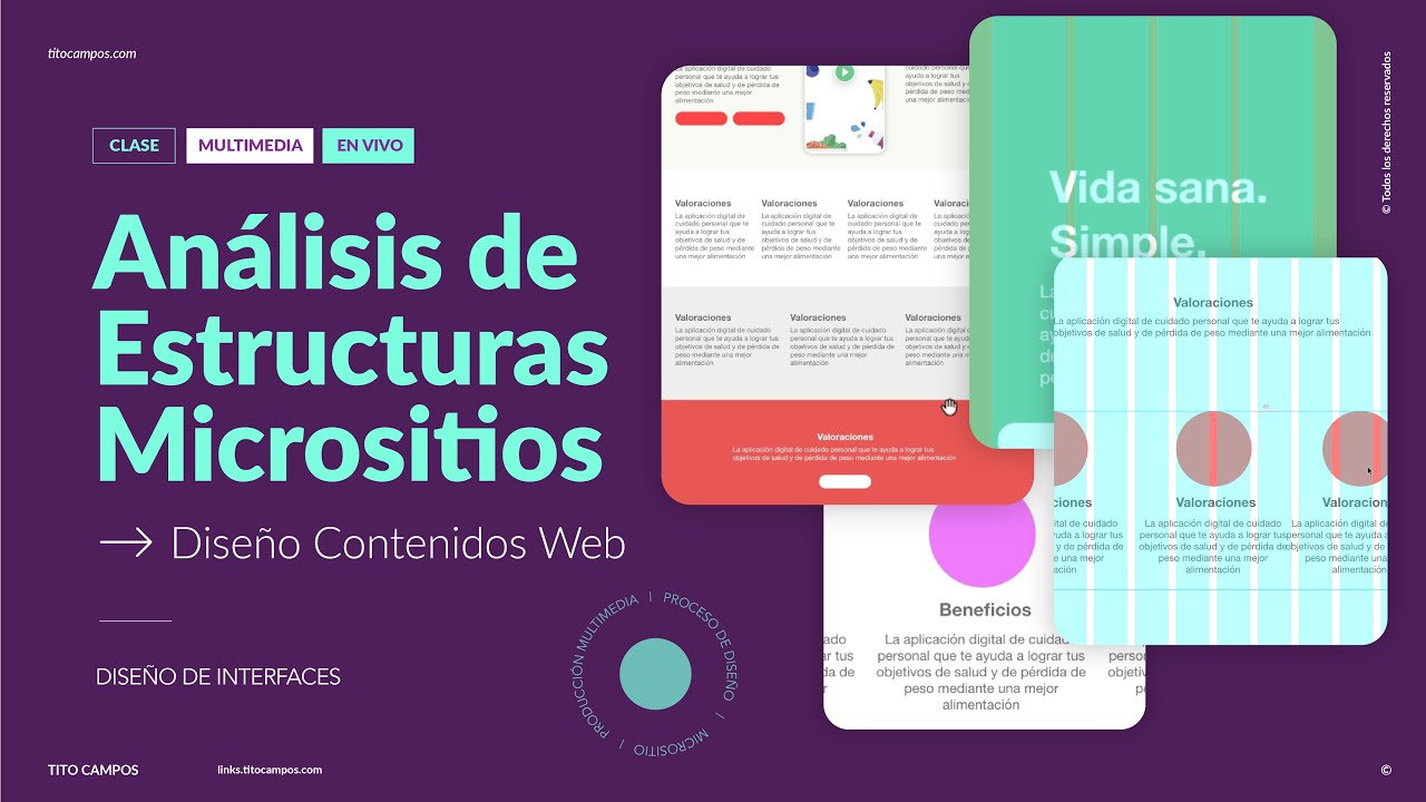 [CLASE] Analisis Diseño de Micrositios + Indicaciones y Contenido ...