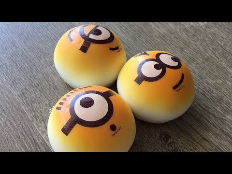 Minion Bread Bun Squishy - YouTube