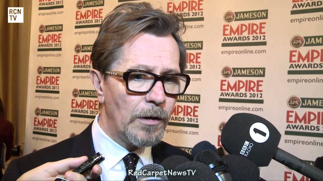The Dark Knight Rises Gary Oldman Interview Empire Awards 2012 - YouTube