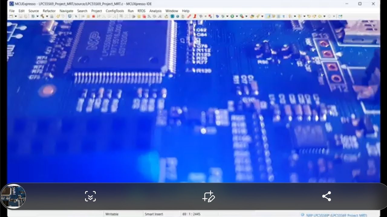 NXP MICROCONTROLLERS COURSE - LPC55S69-EVK - MRT TIMER - YouTube