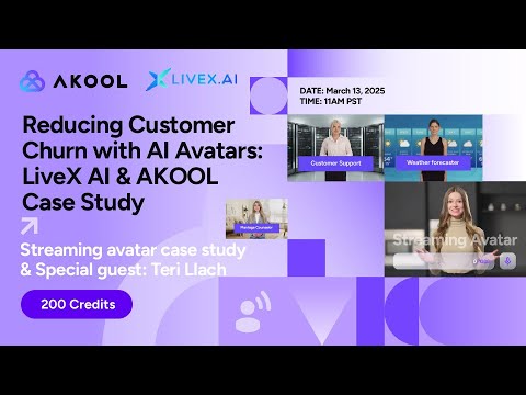 Reducing Customer Churn with AI Avatars: LiveX AI & AKOOL Case Study - YouTube