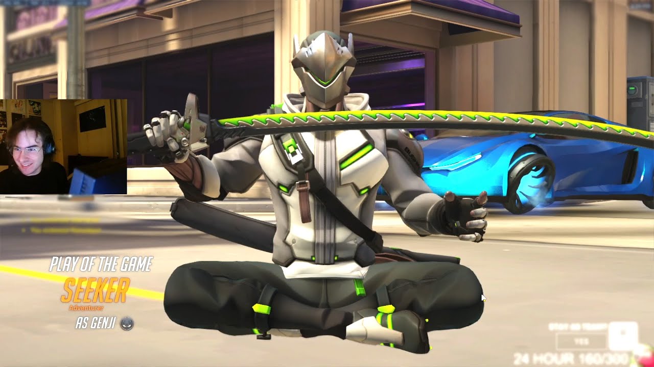 SEEKER GENJI and TRACER - POTG! [ OVERWATCH 2 TOP 500 SEASON 7 ] - YouTube