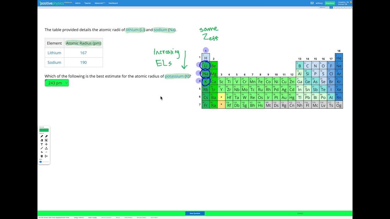 Chemistry - Periodic Table Trends - Applying Periodic Trends - YouTube