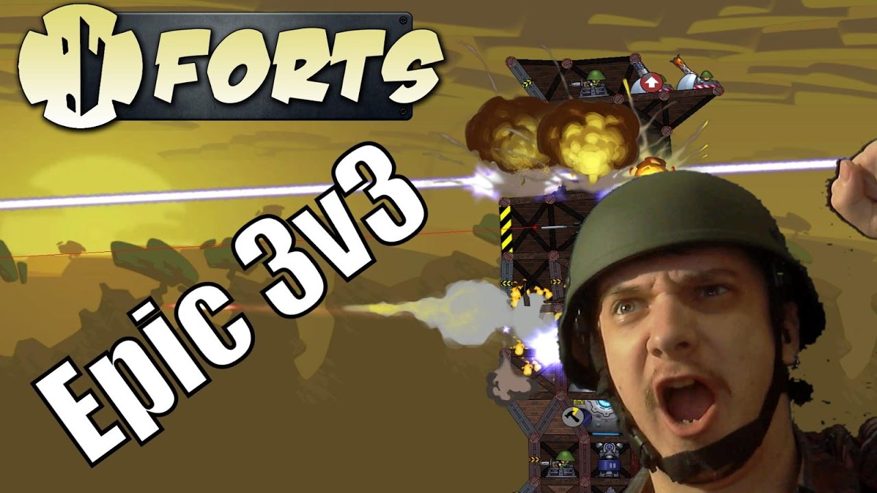 INCROYABLE Game sur FORTS en 3V3 - YouTube