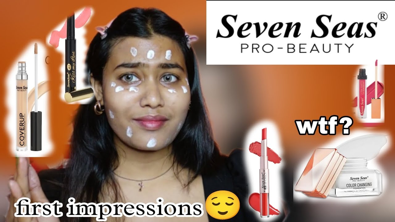 Sevenseas cosmetics honest review! sevenseas color changing foundation ...