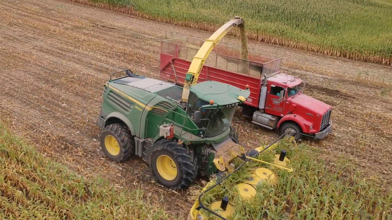 Larson Farms Silage 2018 - YouTube