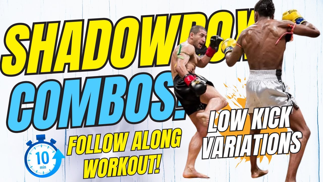3 Rounds of LOW KICK Shadow Box Combos! - YouTube