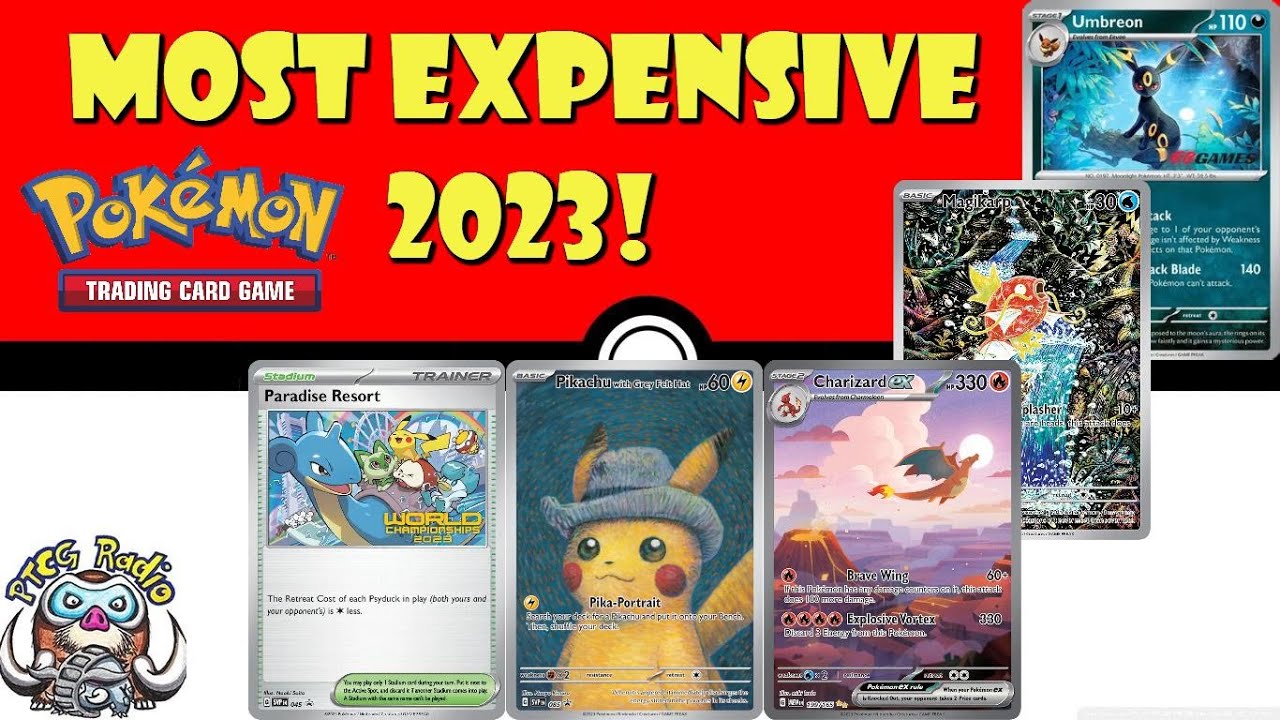 The Most Valuable Pokémon Cards of the Year! Most Expensive Cards 2023 ...