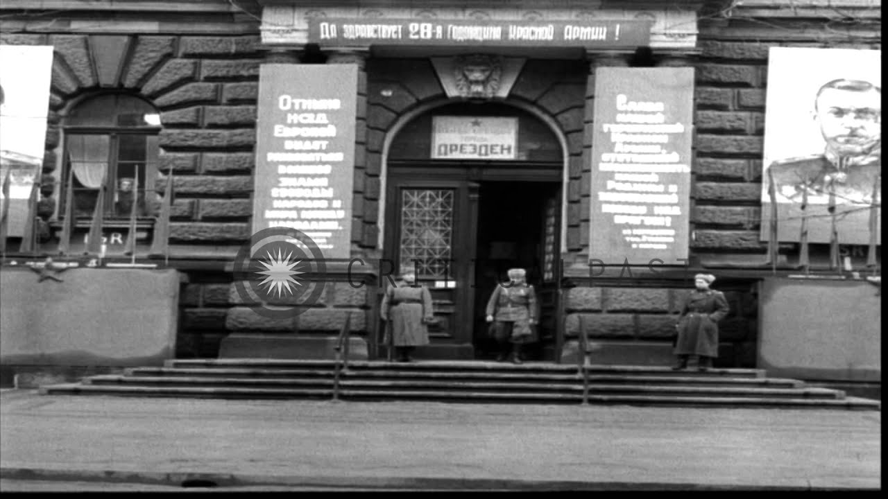 The Soviet Union walls off East Germany from the rest of the world post ...